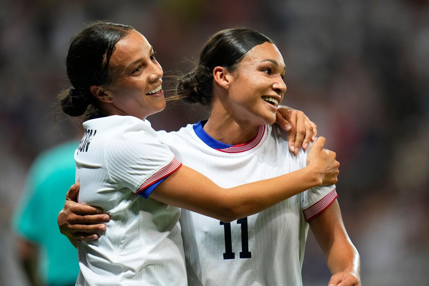 Rodman, Wilson and Swanson are together again for USWNT matches against ...