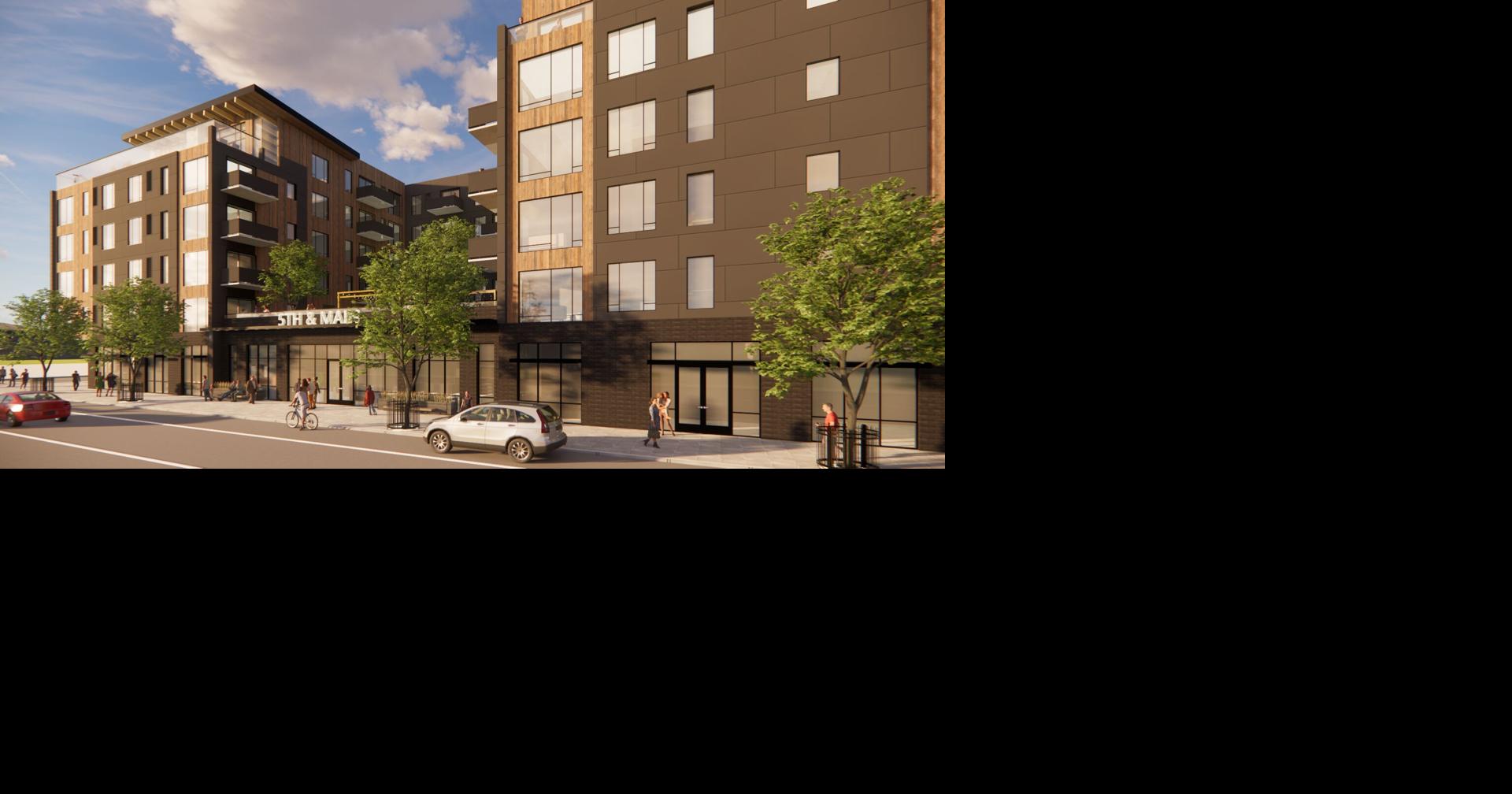 Six-story apartment building planned for empty lot in downtown Bozeman ...