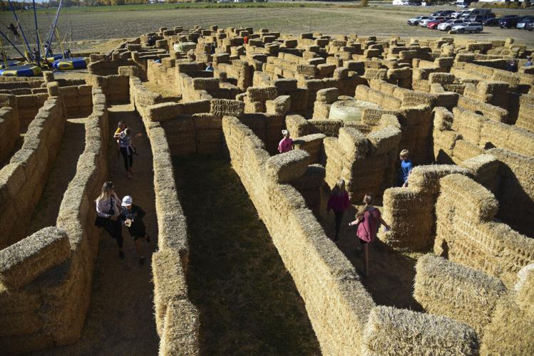 'Good seasonal fun': Families celebrate fall at the Bozeman Maze | News ...