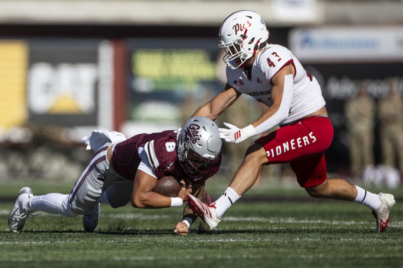Griz QB Keali'i Ah Yat shows out against Sacred Heart | Game ...