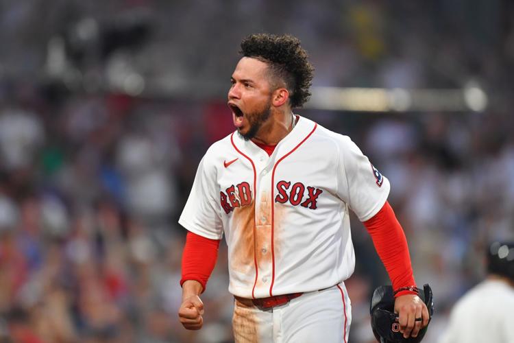 A bat flip, a shout of 'Venezuela' and tears for home as Red Sox 1B ...
