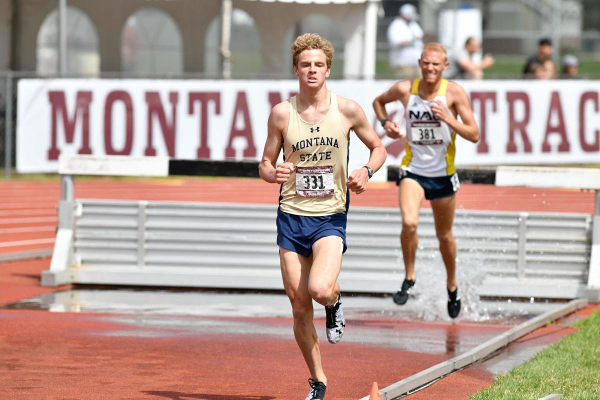 Montana State track and field's Duncan Hamilton, Drake Schneider ...