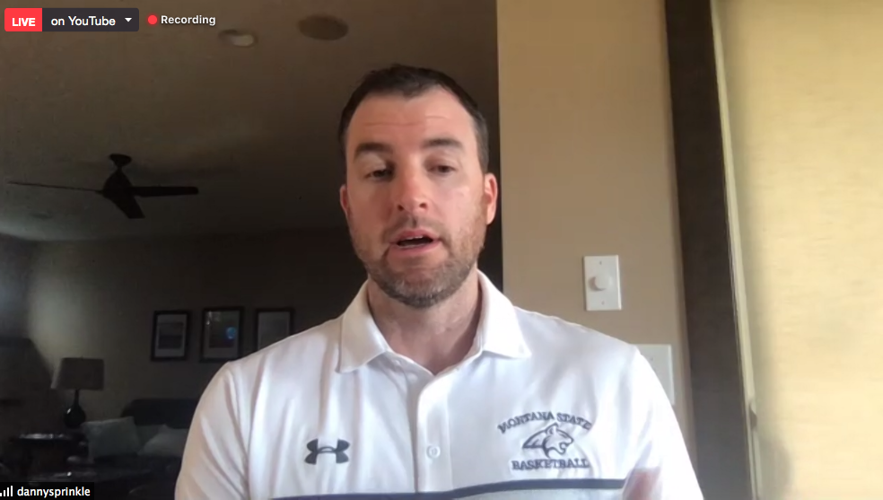 Montana State HC Danny Sprinkle exchanges ideas at virtual social ...