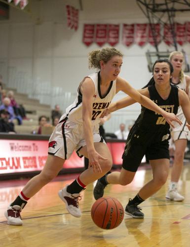 Bozeman girls basketball’s rally falls short against Billings West ...