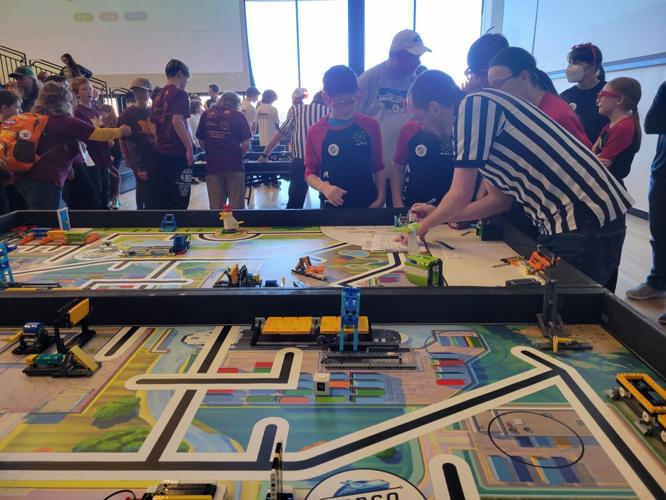 Kids gather at Montana State University to compete in annual robotics ...