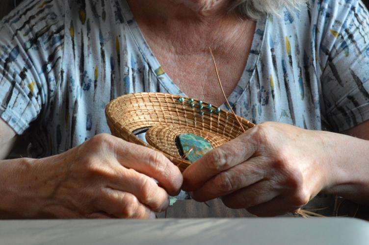 For LeeAnn Galusha, weaving with pine needles 'felt right' from the ...