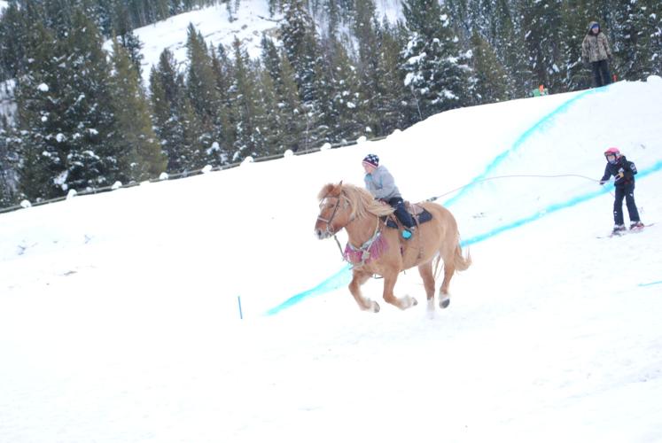 Best In The West skijoring competition draws elite teams of horseback ...