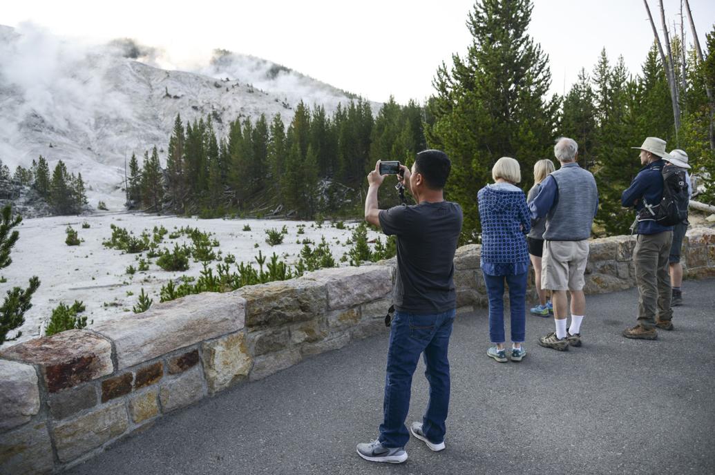 Visits to Yellowstone top 1 million in July; set monthly visitation ...