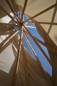 'What it probably looked like 151 years ago': Teepee village, art bring ...