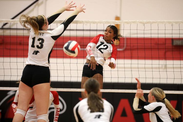 Bozeman volleyball finds lessons in three-set loss to Billings West ...