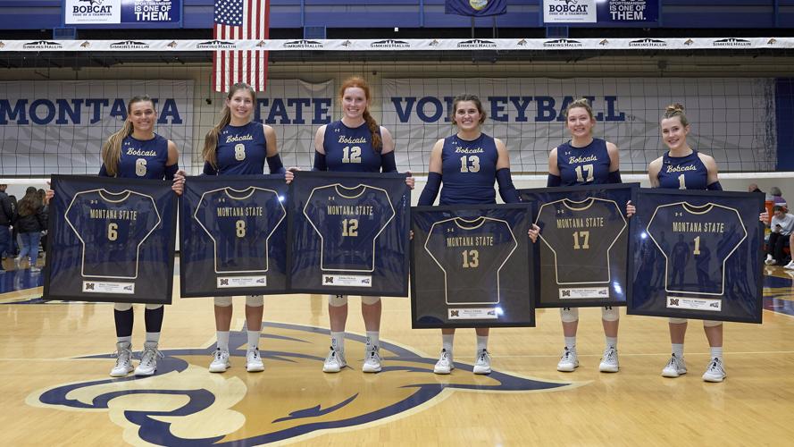 Montana State volleyball beats Portland State on Senior Night, wrapping ...