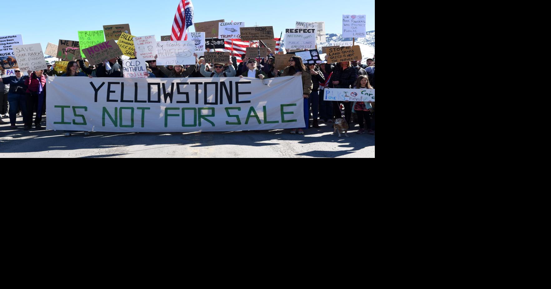 Yellowstone Rally Protests Job Cuts, Backs Public Lands | News ...