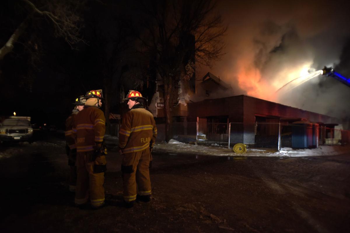 Fire torches four-story apartment building under construction in ...