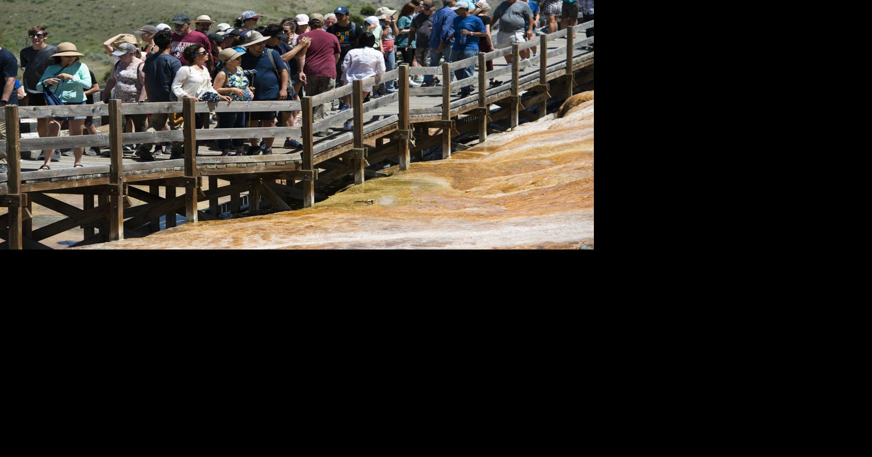 Yellowstone National Park breaks its annual visitation record with a ...