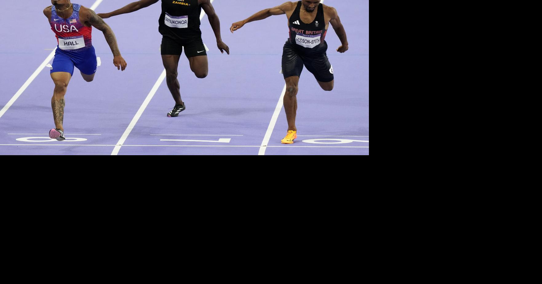 Quincy Hall gets a gold in the Olympic 400 meters with yet another US ...
