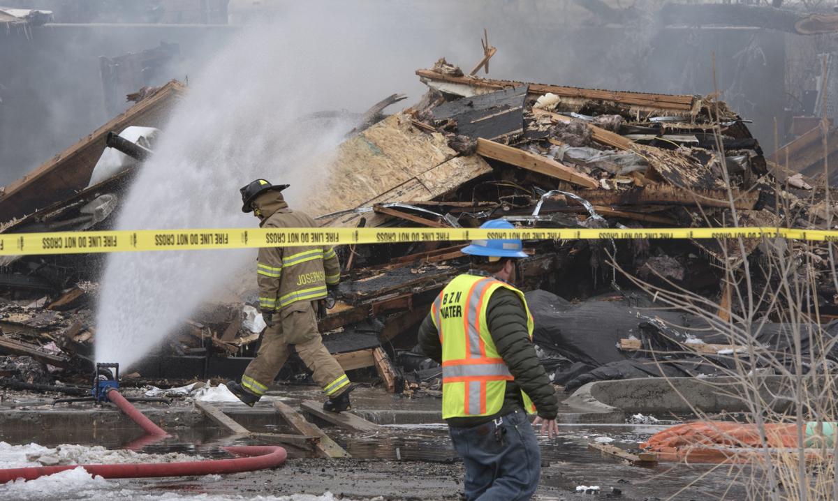 Fire torches four-story apartment building under construction in ...