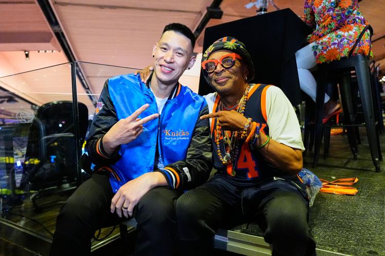 A-list celebrities jump for a shot at the NBA Finals, in photos ...