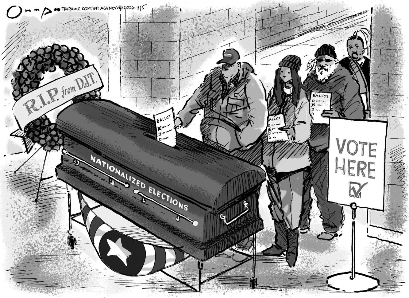 Editorial cartoon for Feb. 7, 2026 | Cartoons | bozemandailychronicle.com