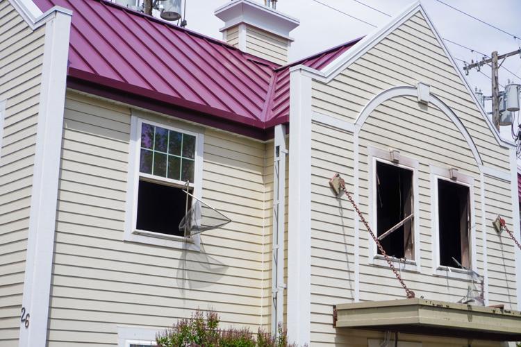 Downtown house fire injures resident, kills two pets | News ...