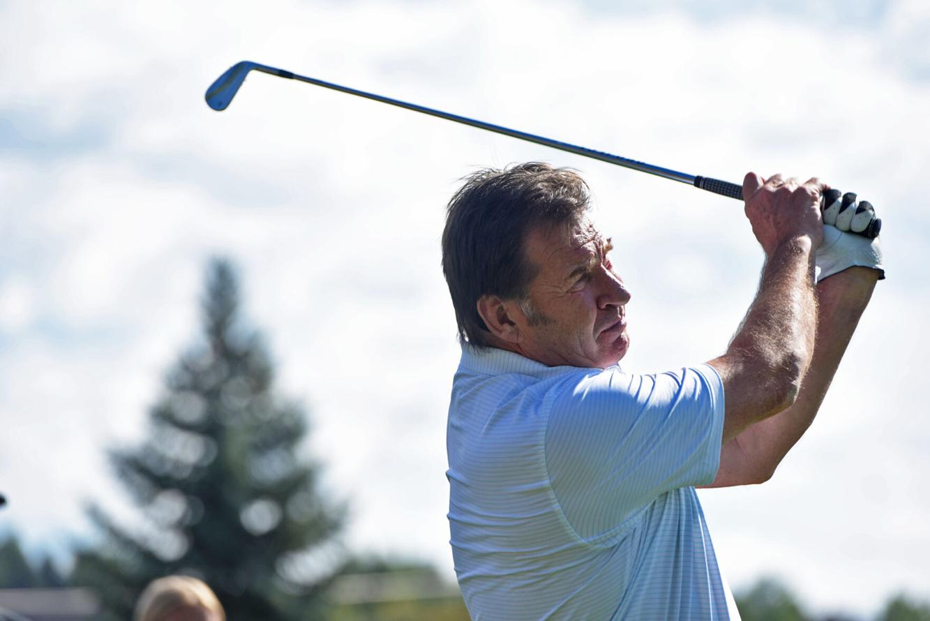 Photos: Golf Pro Nick Faldo meets with local high school golfers ...