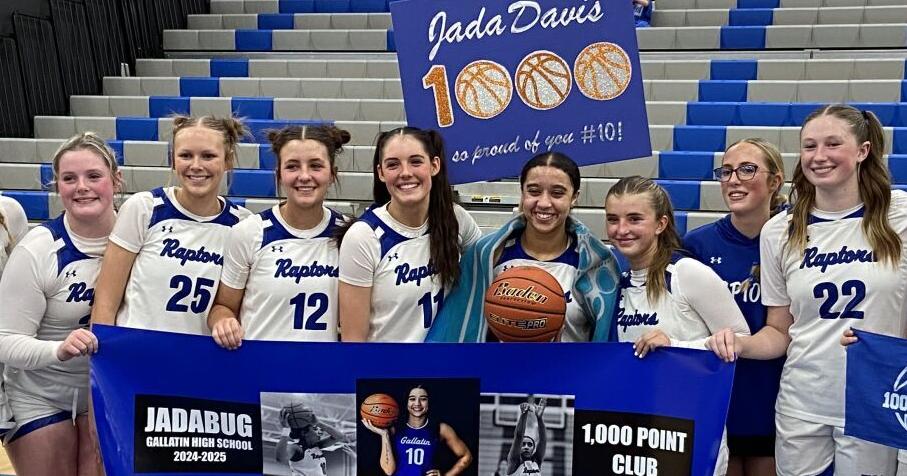Jada Davis surpasses 1,000 career points in Gallatin girls win over Belgrade | Prep Hoops ...