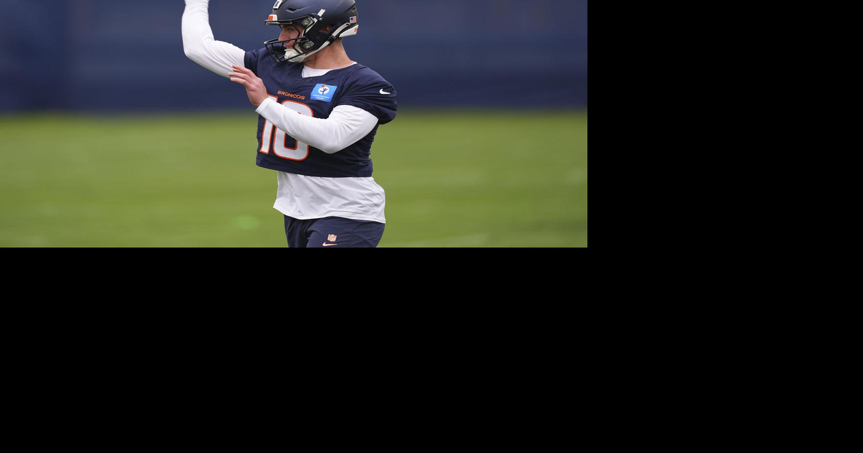 Broncos' Bo Nix looks more comfortable heading into 2nd season and ...