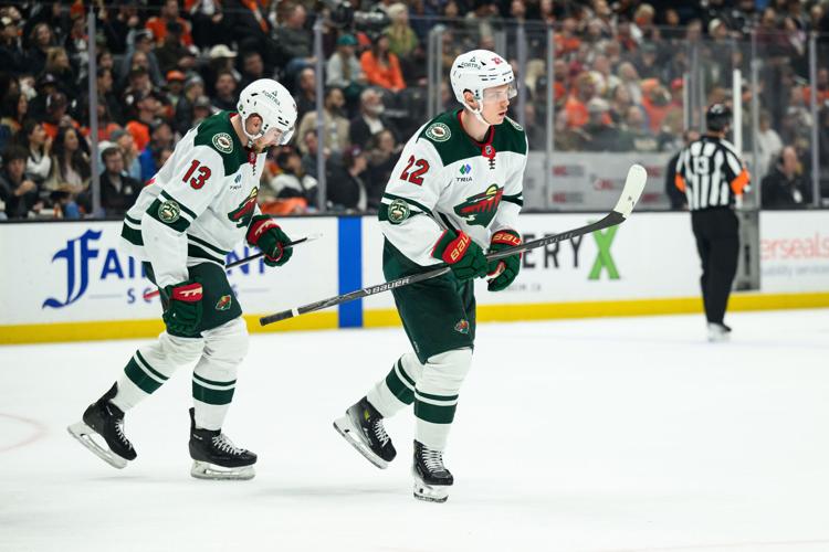 Danila Yurov scores 2 goals, Quinn Hughes has 4 assists as surging Wild ...