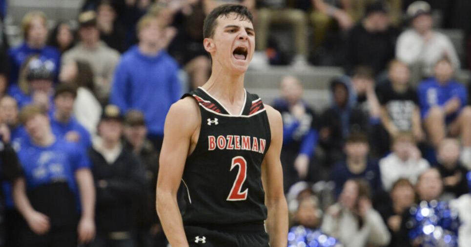 Harrison scores 34 in Bozeman boys basketball's OT win over crosstown ...