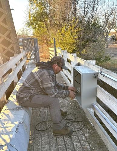 'Justice's Lights': Historic Glendive bridge's archways bring light to ...