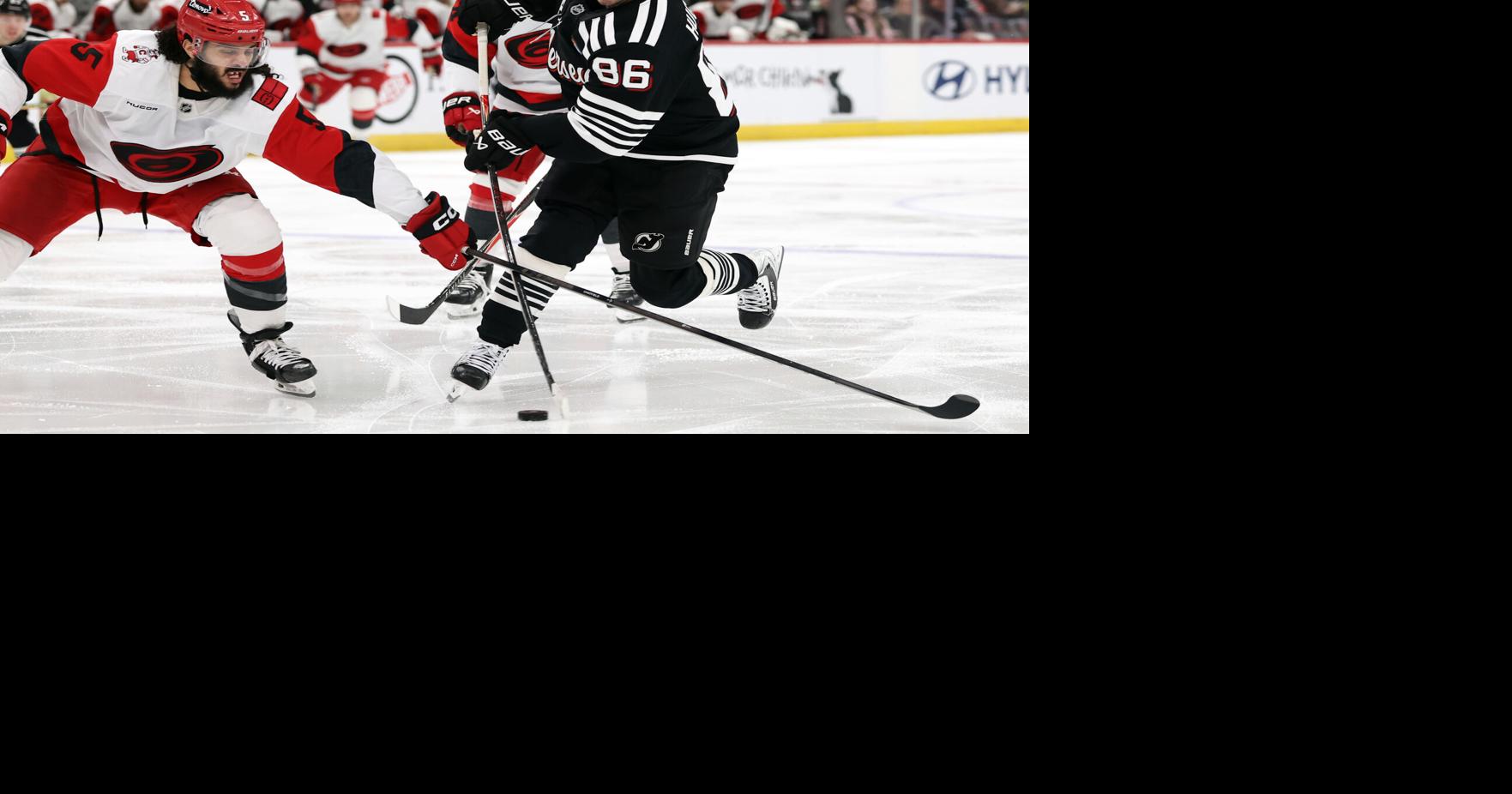 Devils' Jack Hughes leaves game 2 weeks before US opens play at the ...