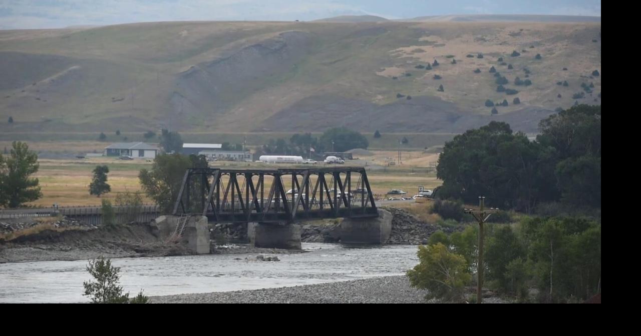 Planned explosions demolish U.S. Highway 89 railroad bridge near ...
