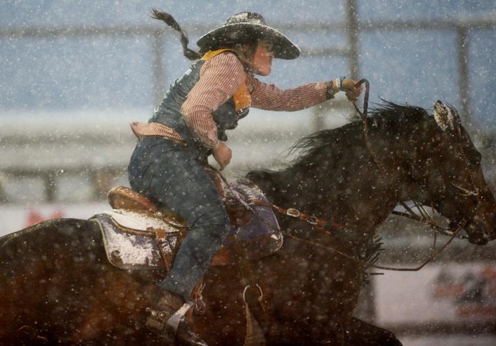 Snowy conditions hardly slow down Montana State's rodeo team during ...