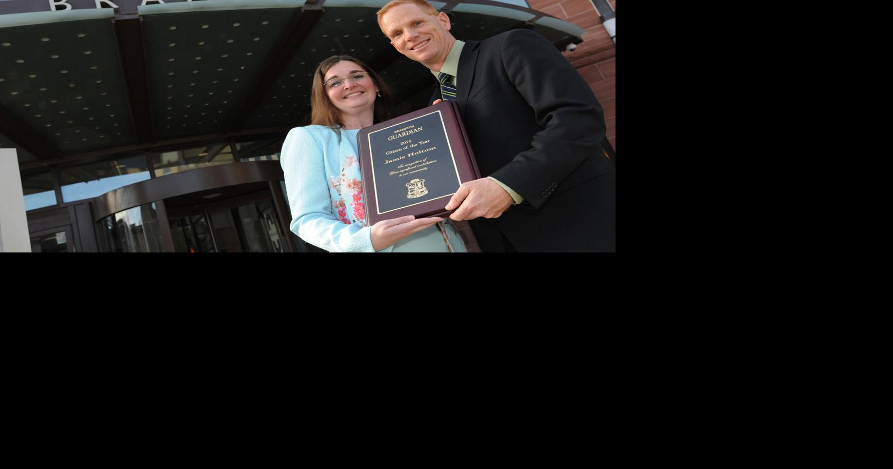 Jamie Holtom named Brampton’s Citizen of the Year