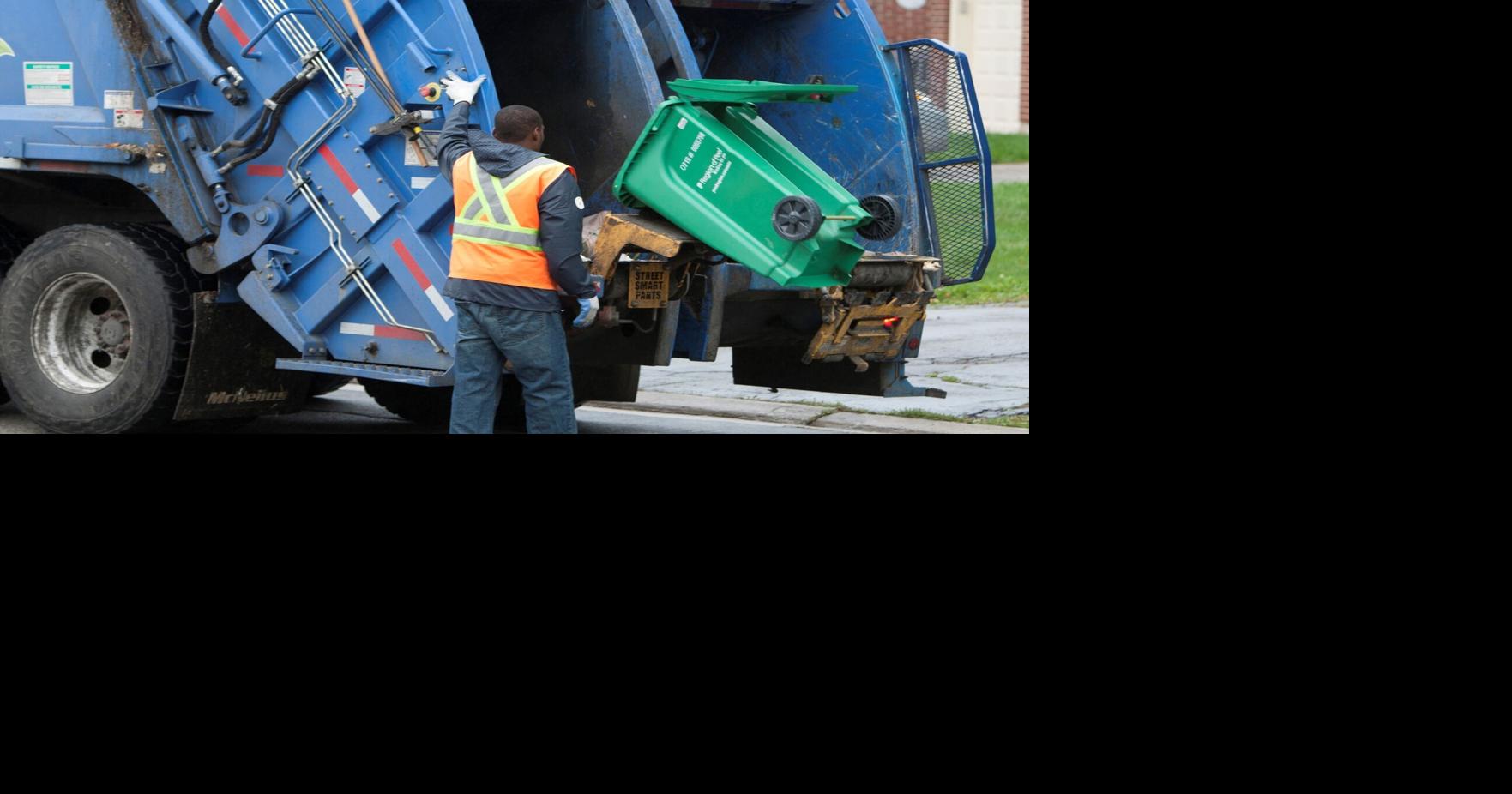 Regular garbage collection resumed Monday after short-lived strike