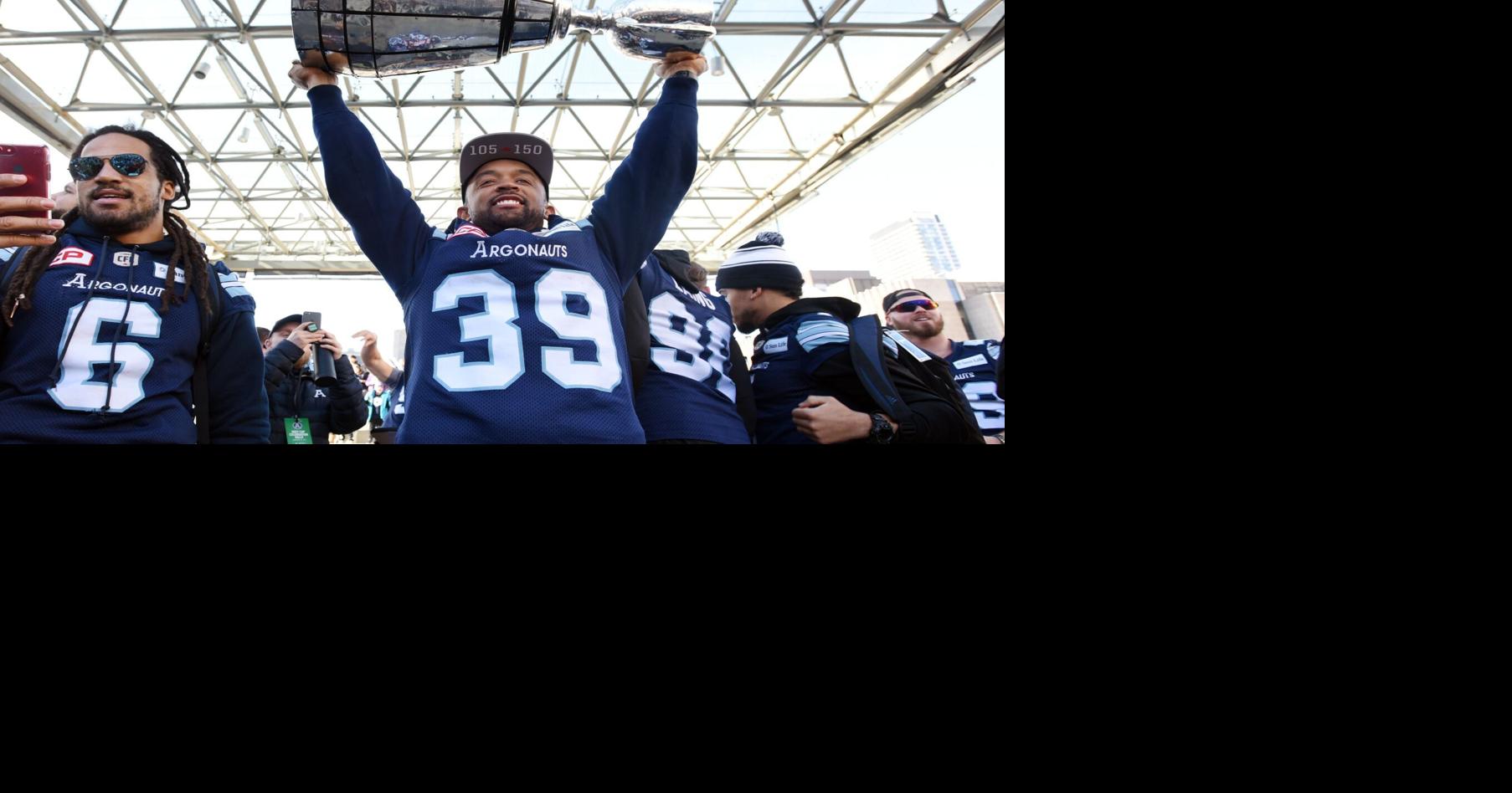 Brampton commemorating the 109th Grey Cup championship team