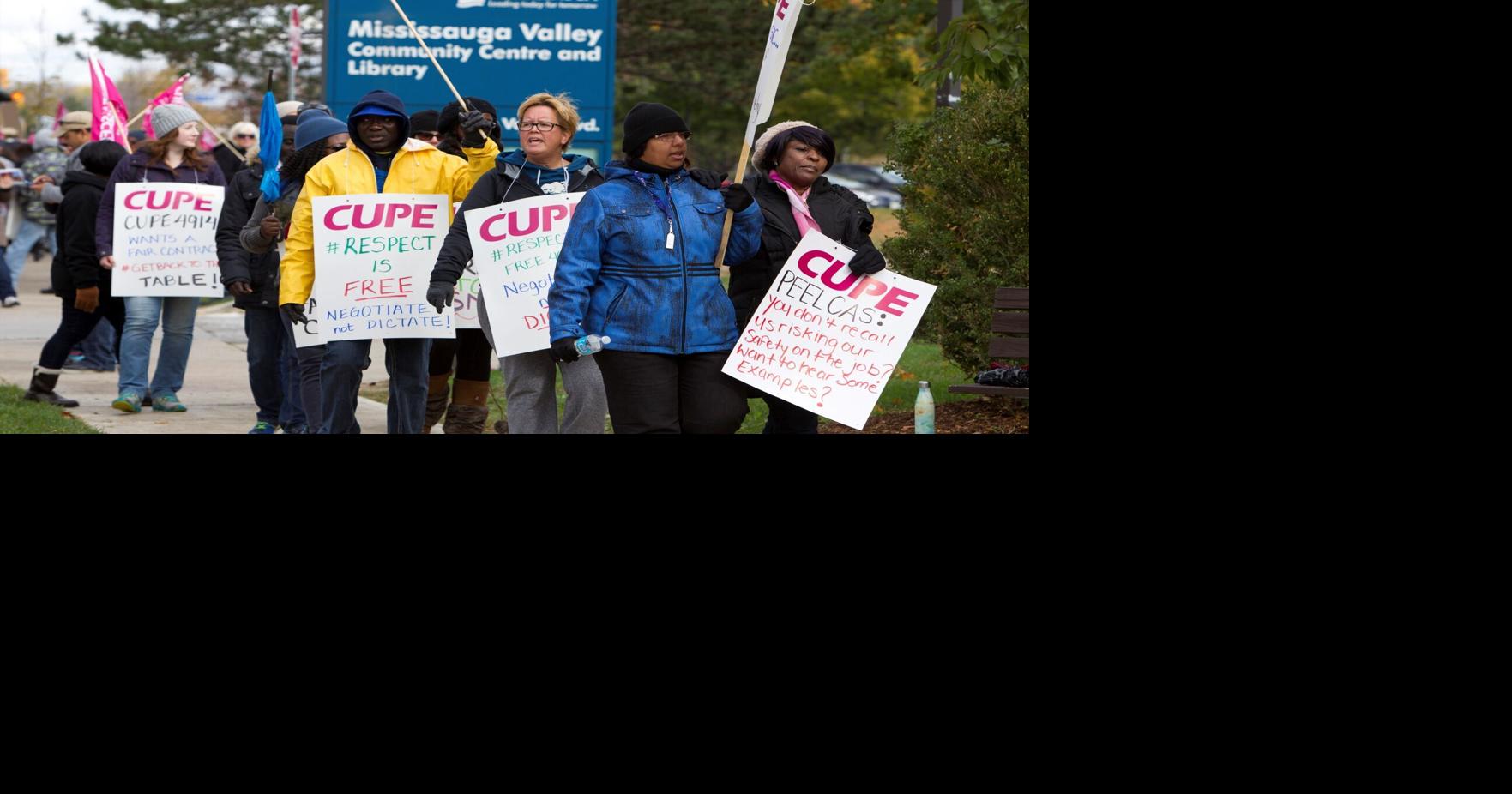 Peel CAS and striking CUPE union show signs of possible return to ...