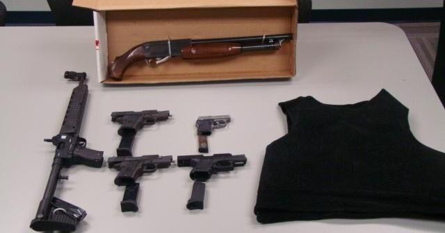 Police seize 211 guns