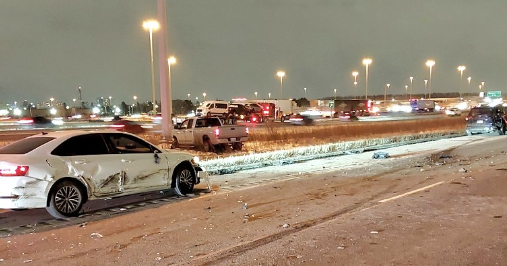 Acton man dead after Highway 401 crash in Brampton: OPP