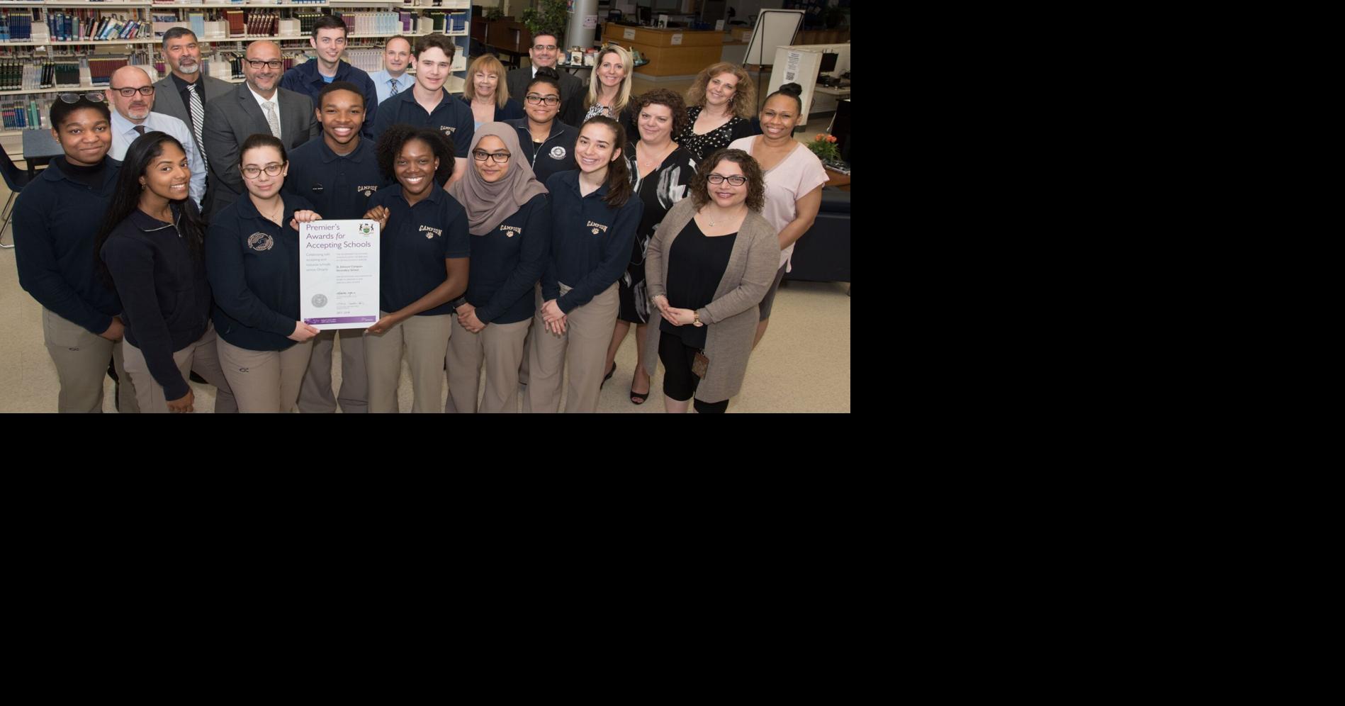 Brampton high school receives prestigious award