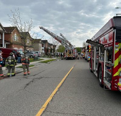 2-alarm Brampton house fire sends firefighters to scene