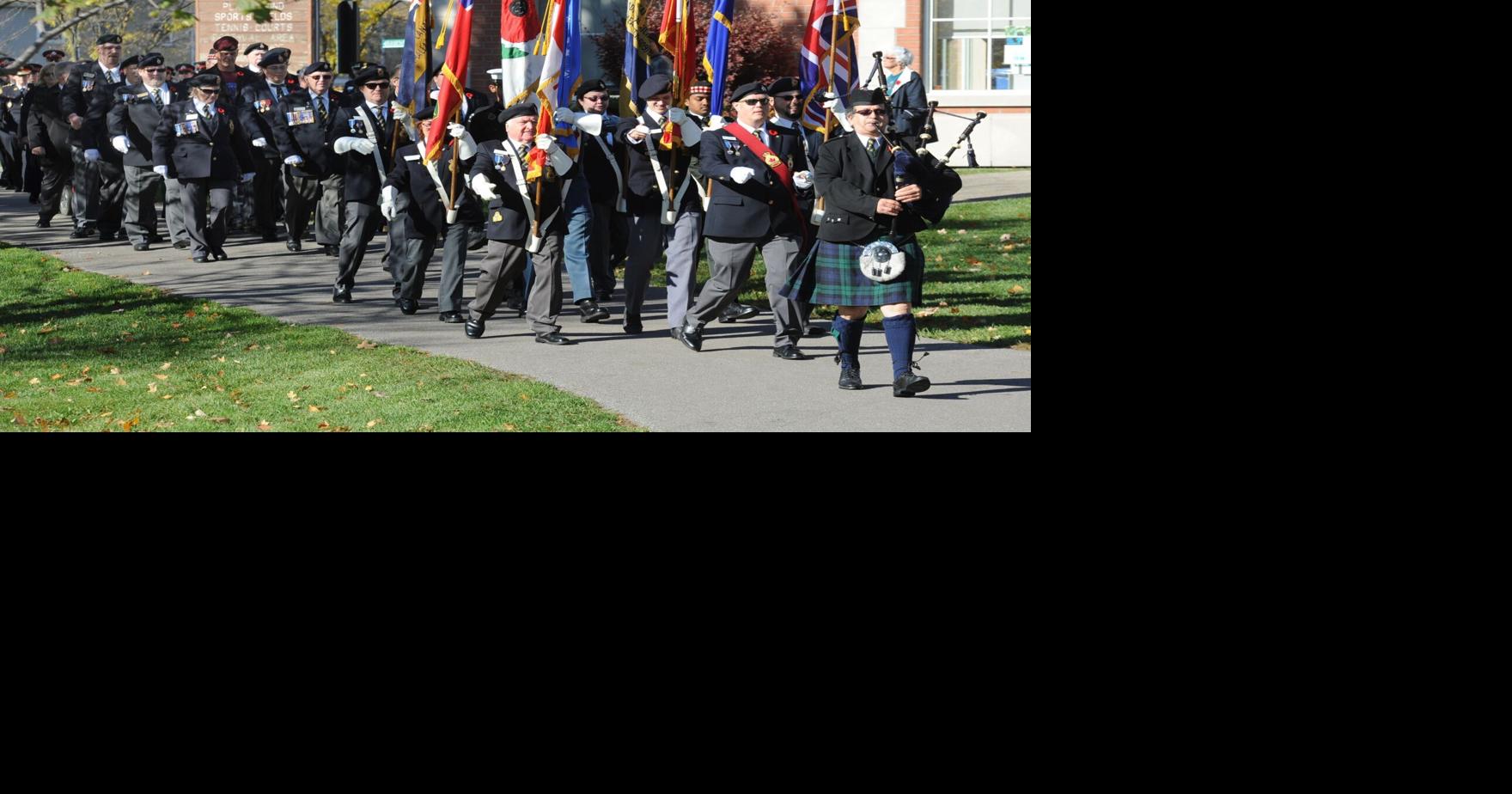 A guide to Remembrance Day services in Brampton