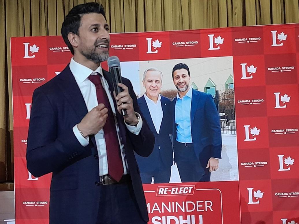 Liberal Maninder Sidhu re-elected in Brampton East