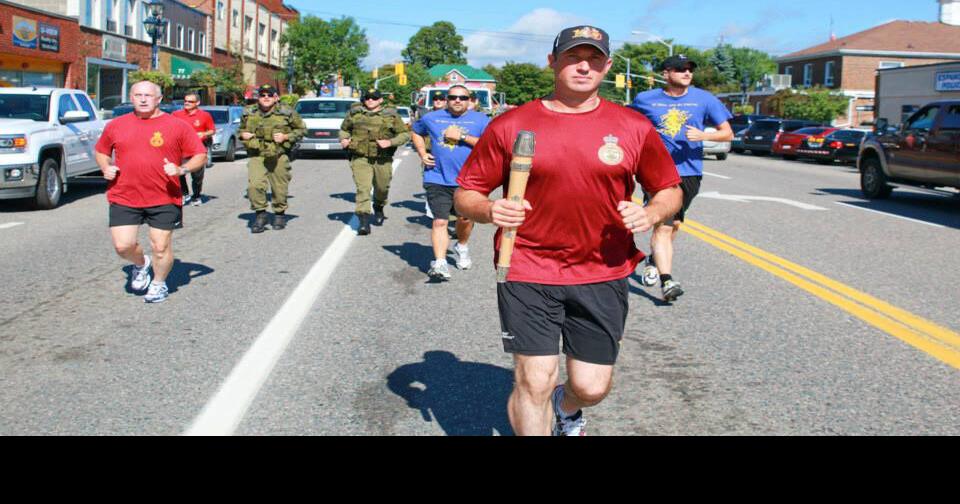 Military relay coming through Brampton Tuesday