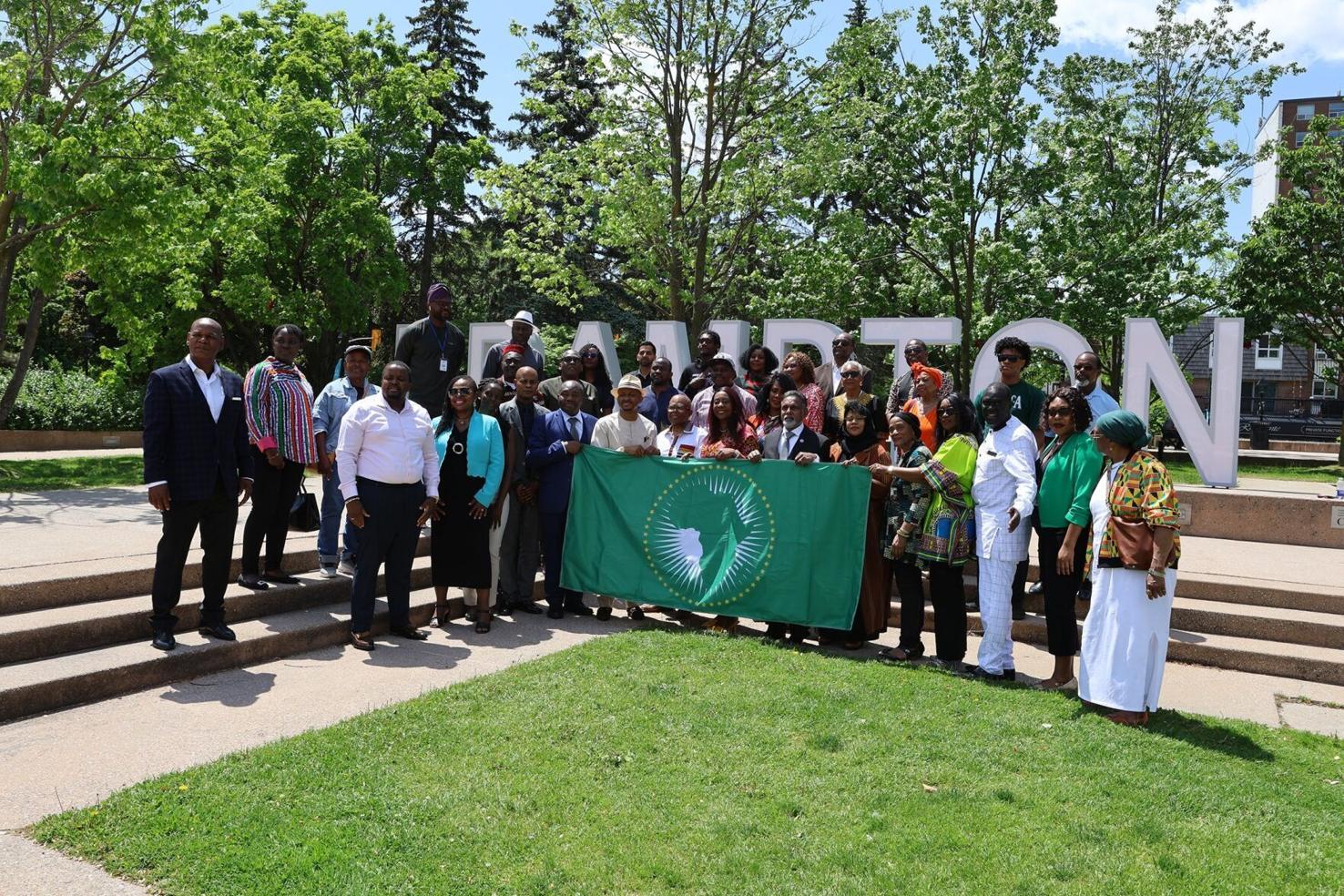 ‘Historic’: Brampton raises African Union flag at city hall