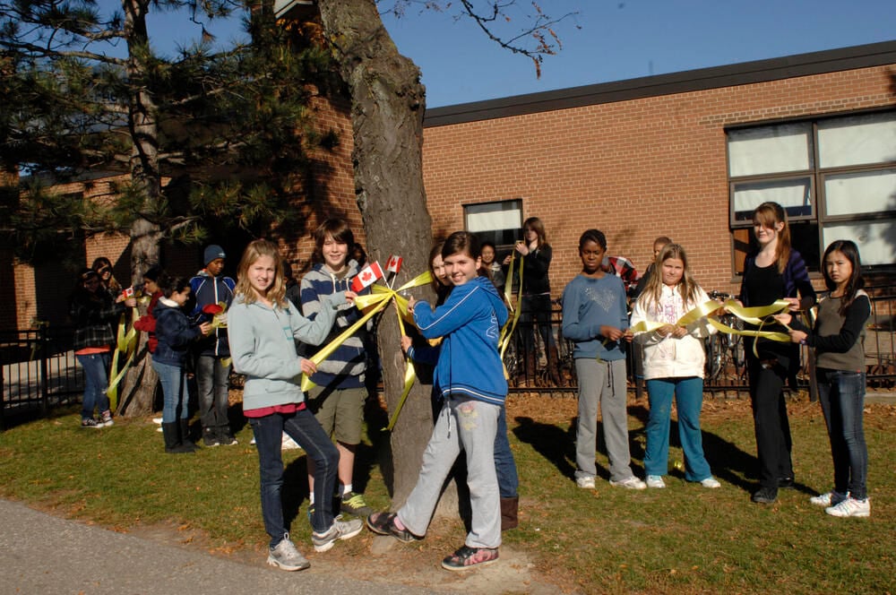 Students remember, honour and learn