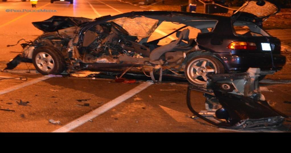 Four sent to hospital after Rutherford Rd. crash