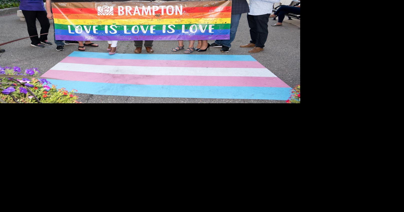 Brampton marks the end of Pride month with new flag installation