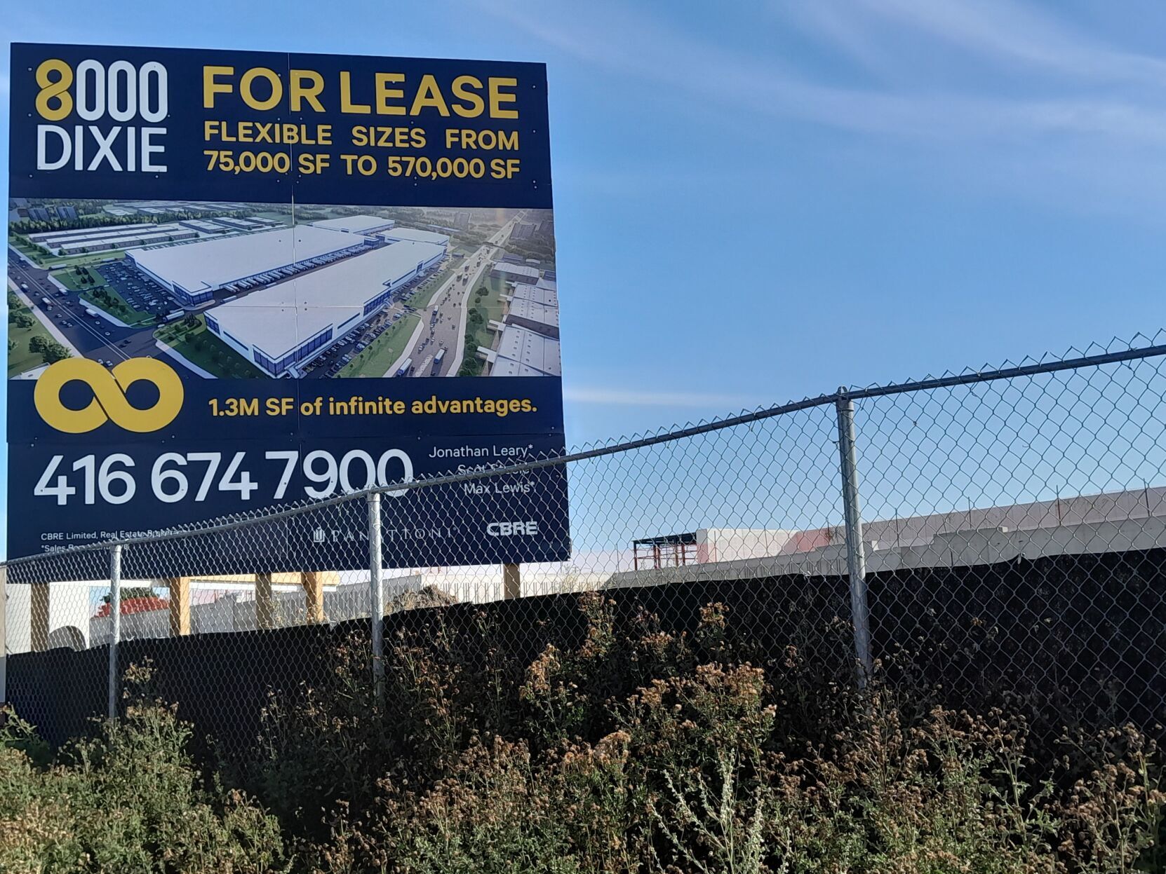 Construction underway on “massive” industrial project in Brampton