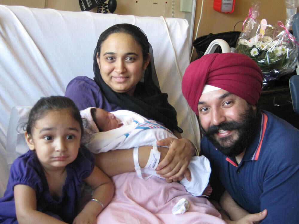 New Baby for MP Bains