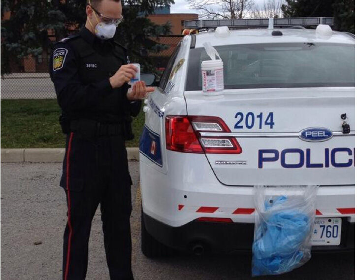 Peel police sharing knowledge of front-line infection control